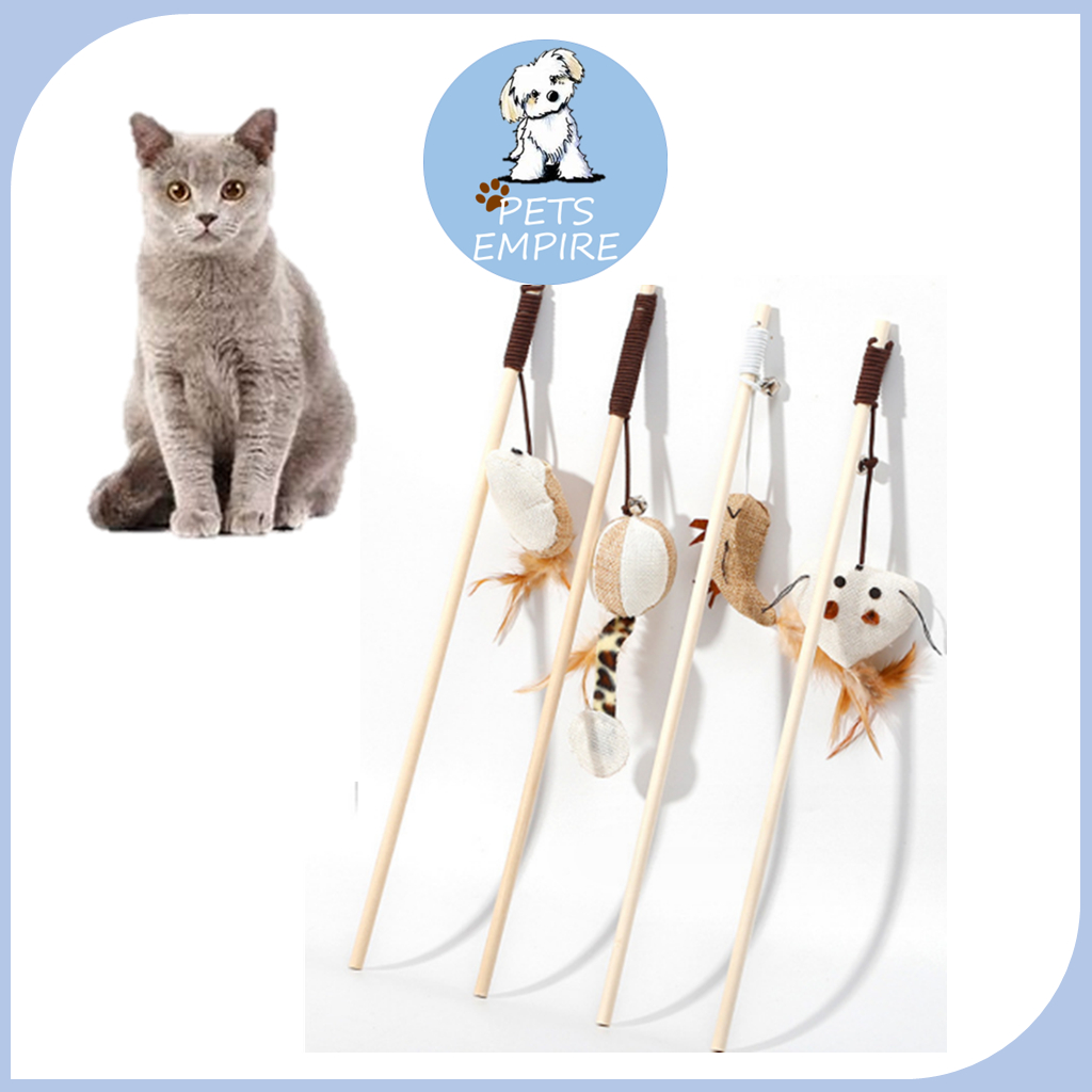 Pets Empire Cat Teasers Alat Permainan Kucing Cat Toys | Shopee Malaysia