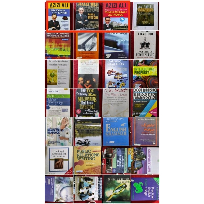 Pelbagai buku menarik Azizi ali atau terbitan syarikat beliau | Shopee ...