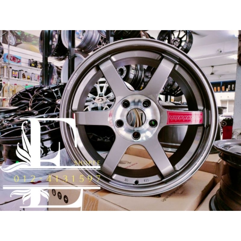 NEW SPORT RIM 17 INCH RAYS TE37 SL RM1580 4PC CIVIC X50 EXORA (KENA ...
