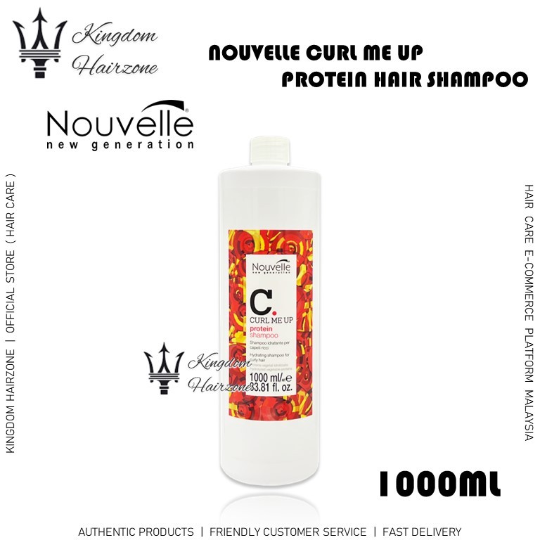 Nouvelle Curl Me Up Protein Hair Shampoo (1000ml) | Shopee Malaysia