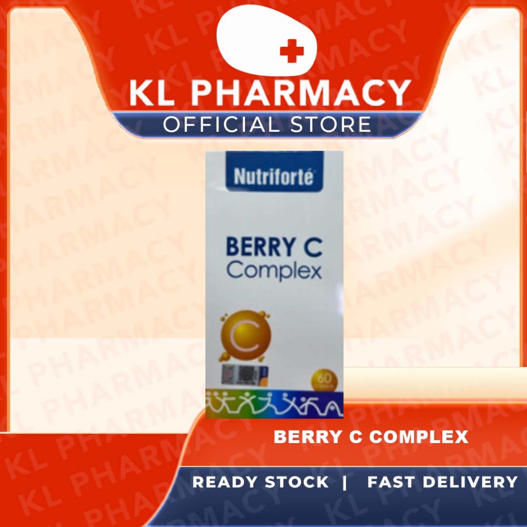 NUTRIFORTE BERRY C COMPLEX 60'S | Shopee Malaysia