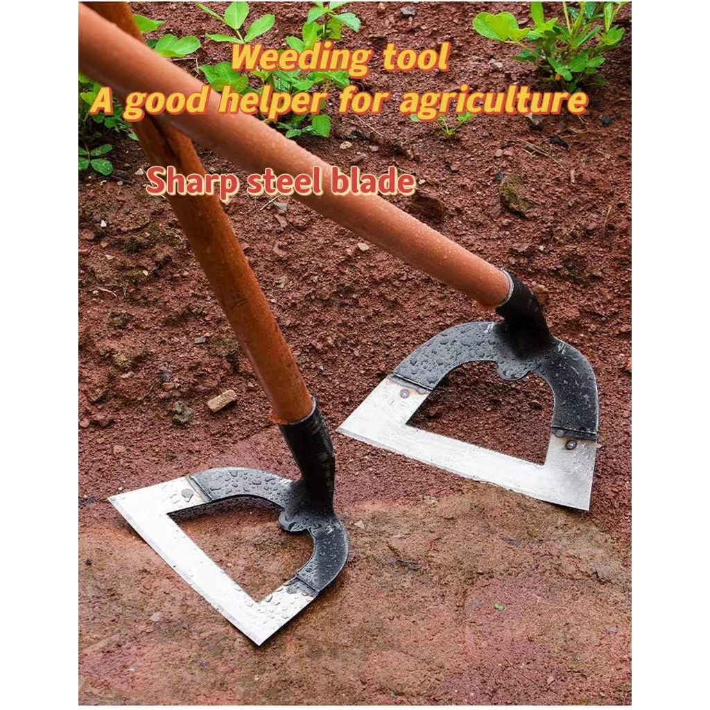 farm tool/cangkul tanah/cangkul rumput/accessories steel/long handle ...