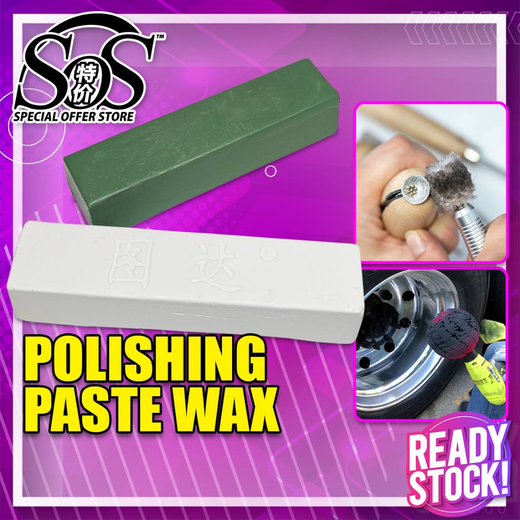 Polishing Paste Wax Compound 450g Batu Polish ( Grade AA ) Abrasive ...
