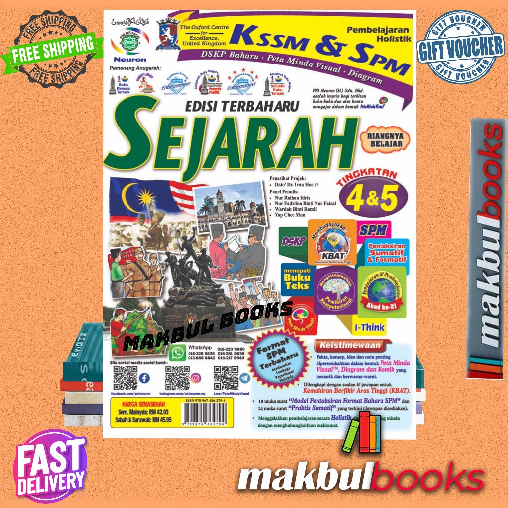 PNI NEURON: PEMBELAJARAN HOLISTIK KSSM & SPM SEJARAH TINGKATAN 4 & 5 ...