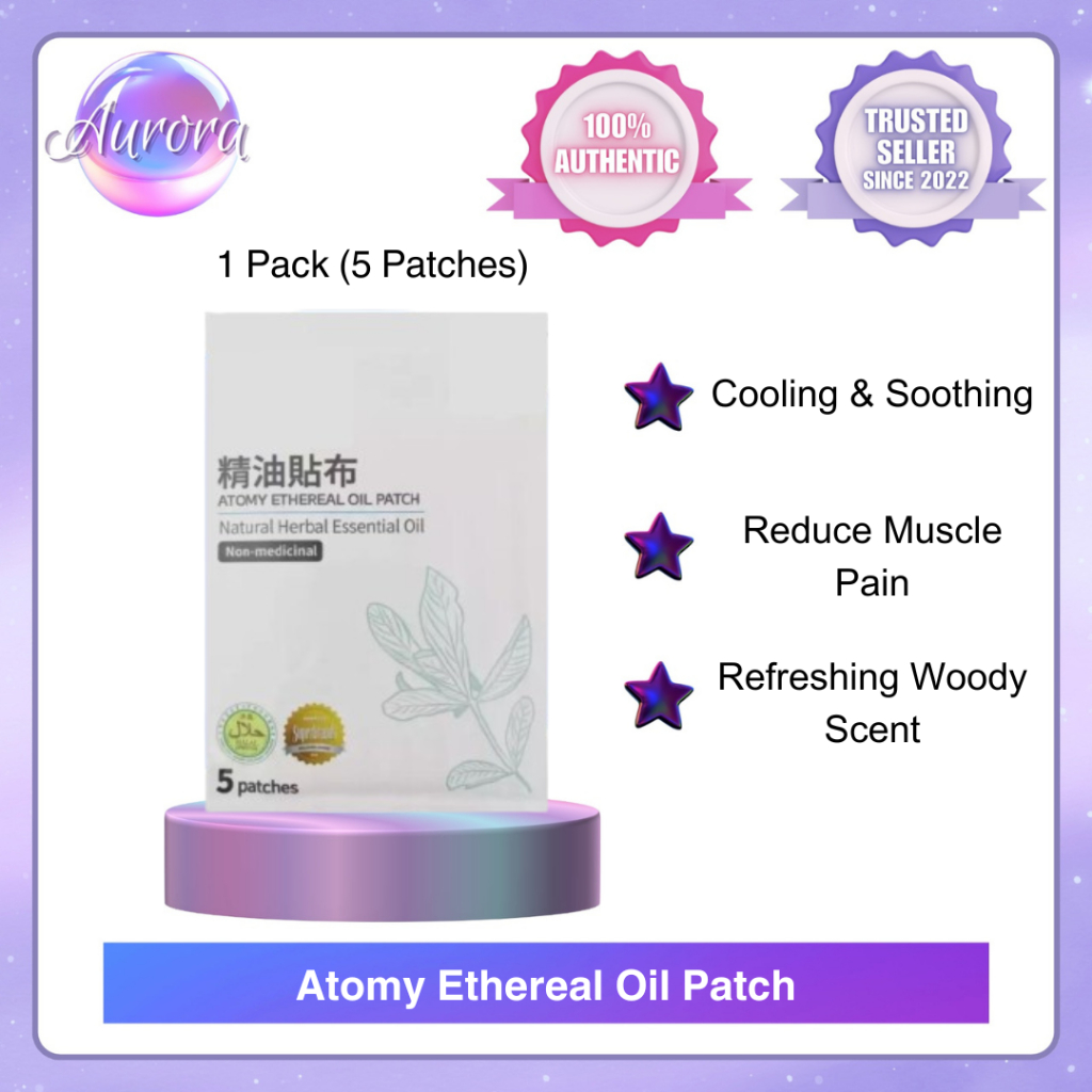 Atomy Ethereal Oil Patch (5 Sheets/Pack) | Shopee Malaysia