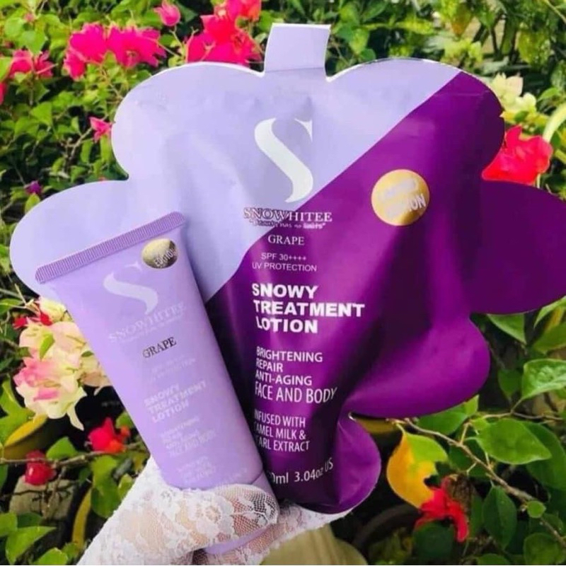 new 💕 SNOWY SNOWHITEE TREATMENT LOTION body cream lotion | Shopee Malaysia