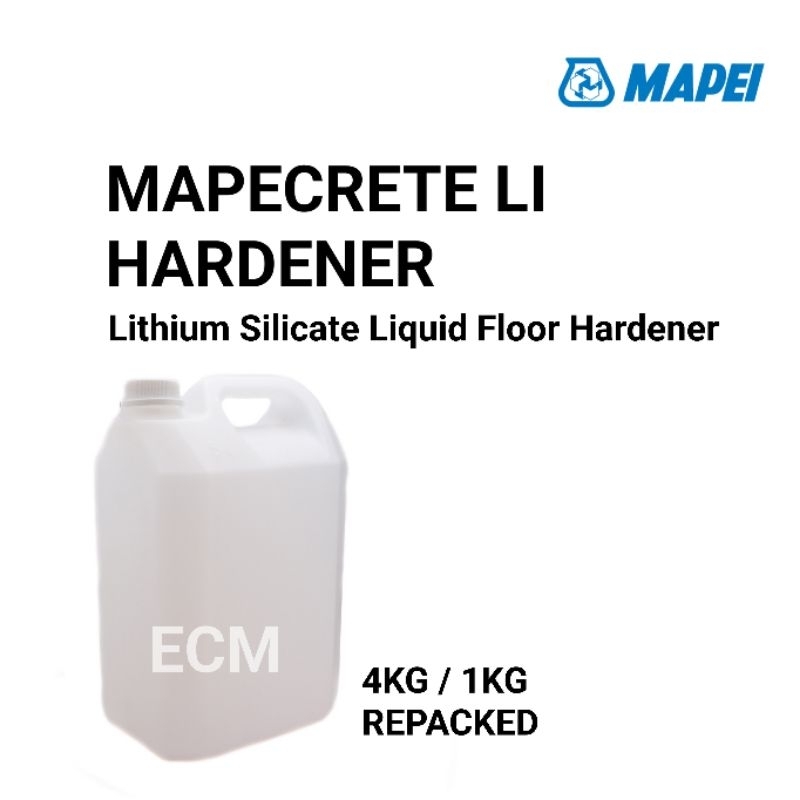 MAPEI MAPECRETE LI HARDENER (4KG / 1KG REPACKED) LITHIUM SILICATE ...
