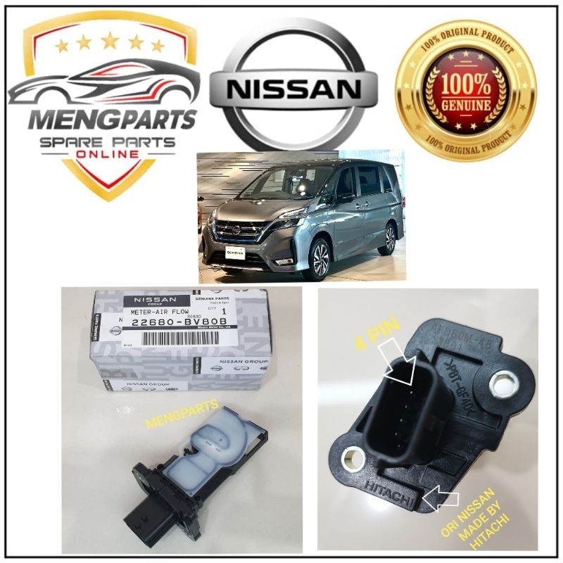 ORIGINAL NISSAN SERENA C27 & X TRAIL T32 2.5 SENSOR AIR FLOW SENSOR AIR ...