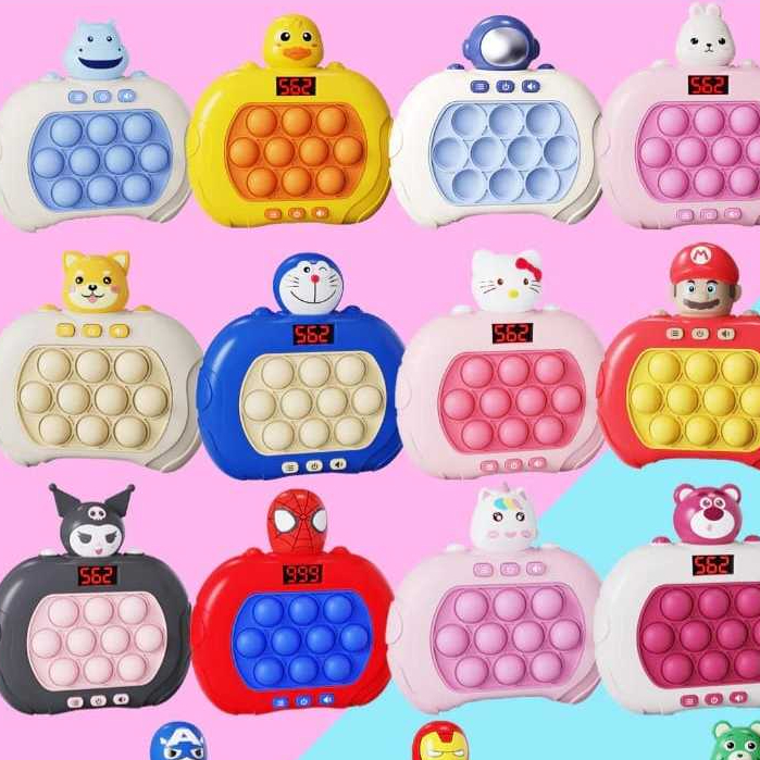 Offer ))) Quick Push Game Pop It Electronic Speed Educational Toys ...