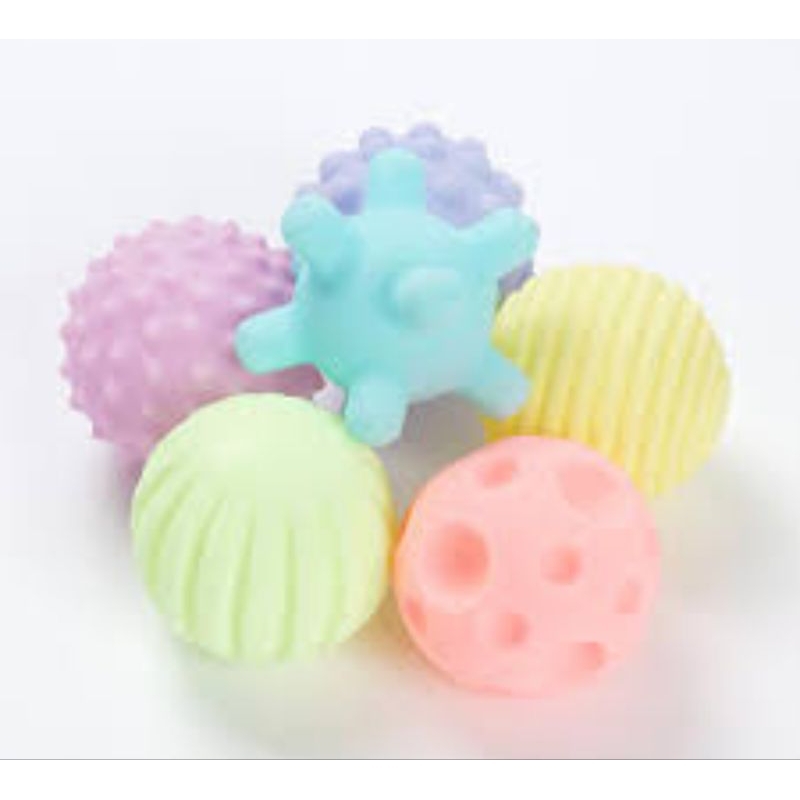 Sensory ball with multiple surface baby squeeze ball with pipi sound ...