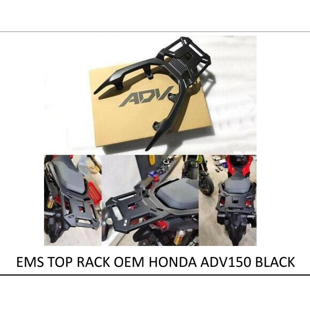 EMS MONORACK TOP RACK HONDA ADV160 ADV 160 ADV 150 ADV150 FOR TOP BOX ...