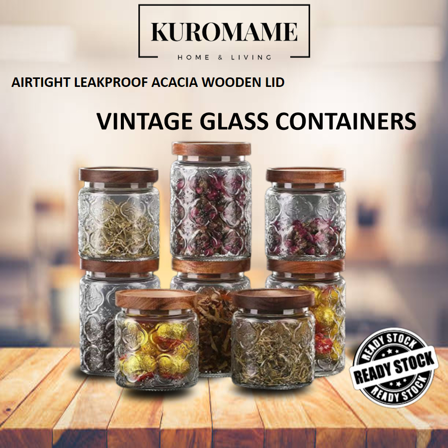 Glass Jar Multifunctional Glass Jar Food Preserving Tank Grain Storage ...