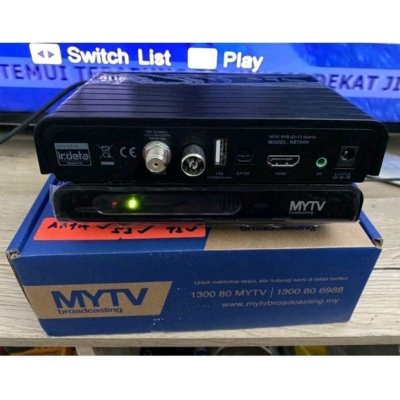 MYTV COMBO DVB S2 T2 ORIGINAL 💯 | Shopee Malaysia