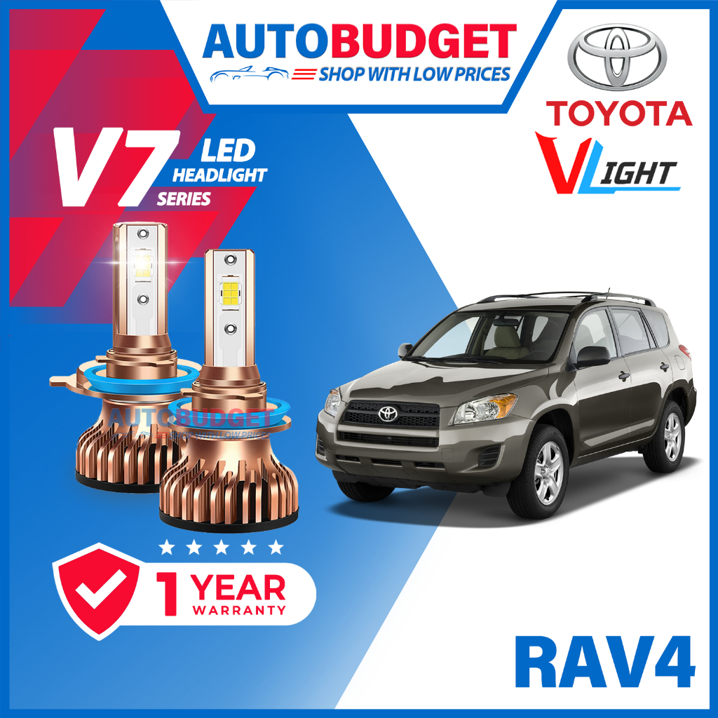 Super Bright TOYOTA RAV4 2005-2011 VLight Premium LED Car Headlight ...