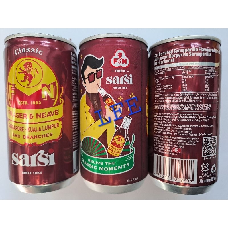 F&N Orange Crush / Sarsi Classic Edition | Shopee Malaysia