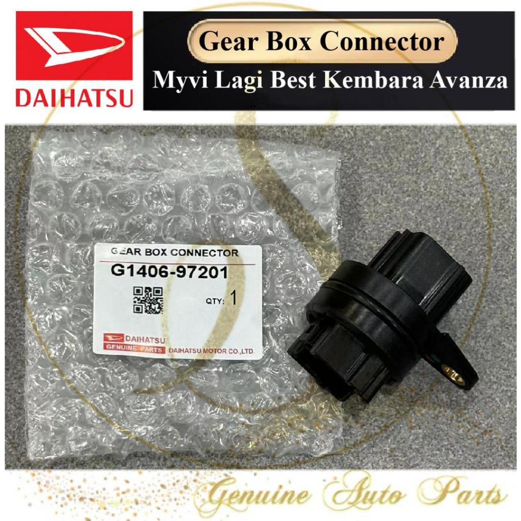100% ORI DAIHATSU PERODUA MYVI LAGI BEST KEMBARA AVANZA F601 RUSH Gear Box Connector Sensor Gear ...