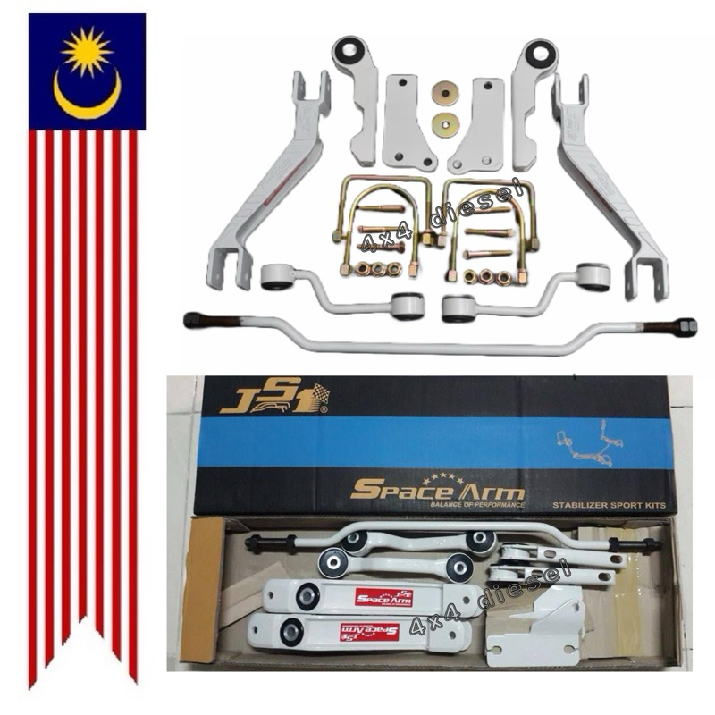 JS1 Space Arm 4x4 TOYOTA HILUX REVO ROCCO ROGUE 2015 - 2021 Stabilizer ...