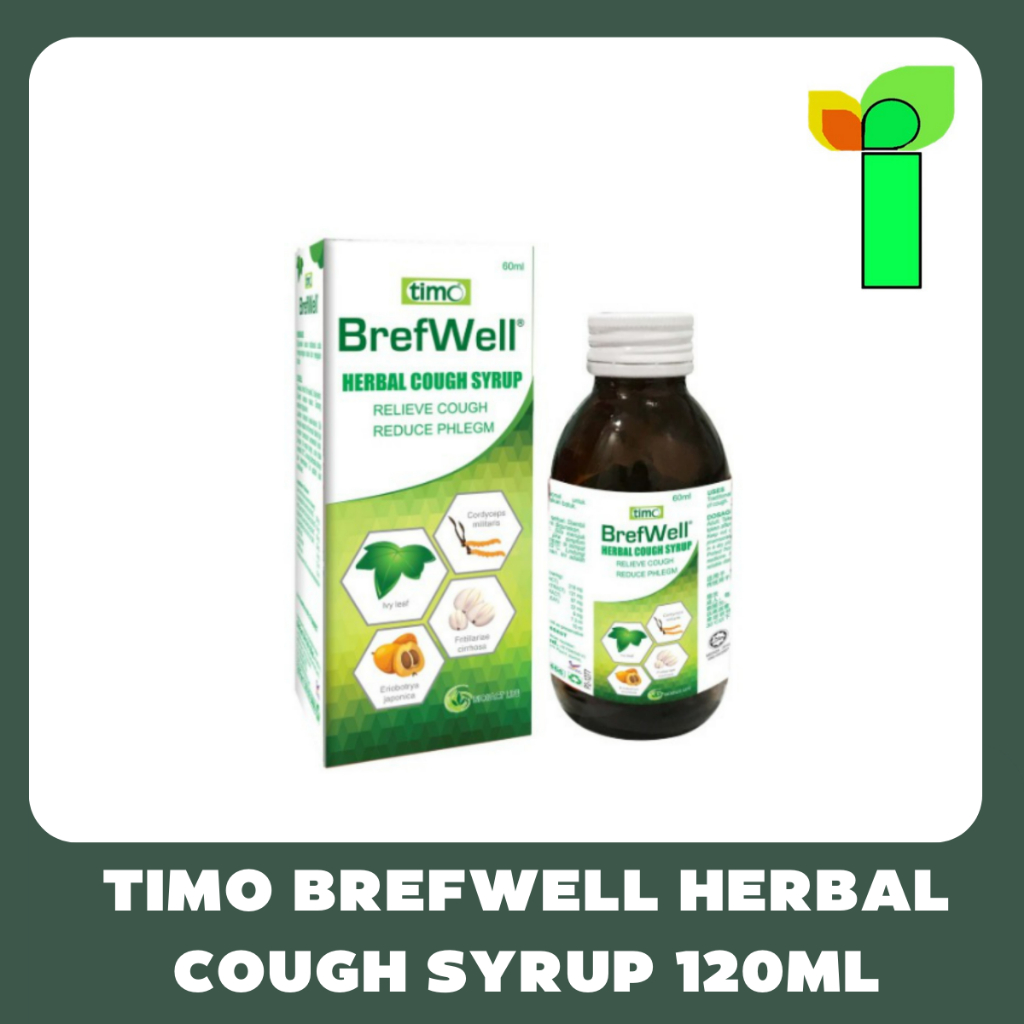 Timo Brefwell Cough Syrup 120ml | Shopee Malaysia