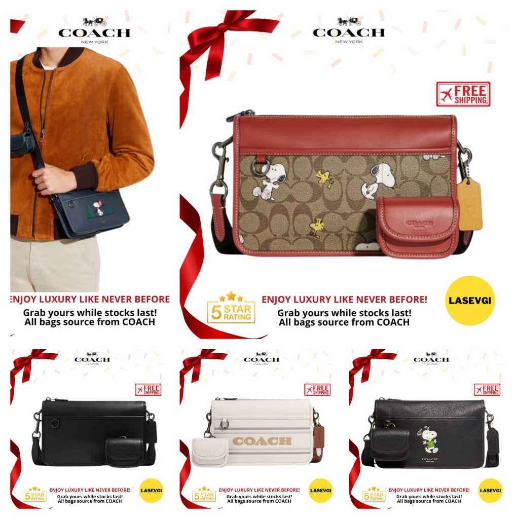 RAYA 2025 ORIGINAL COACH Heritage Convertible Crossbody Collection ...