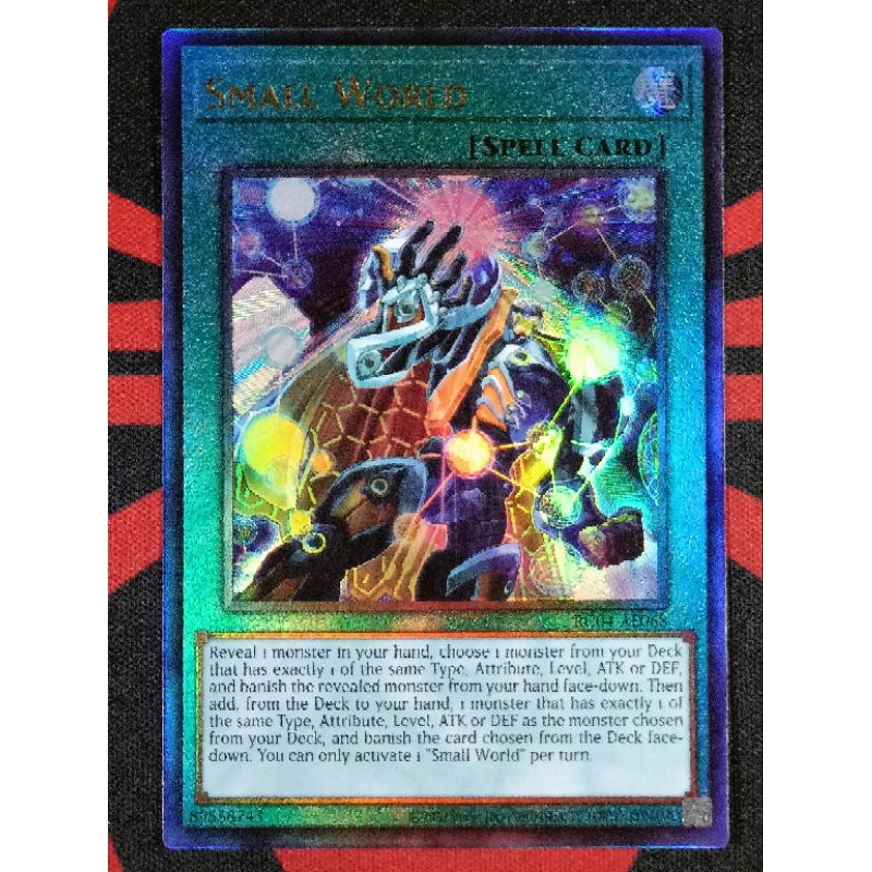 YUGIOH KONAMI TT02-AEA18 RC04-AE068 "Small World" (C/UR/UTR) | Shopee Malaysia