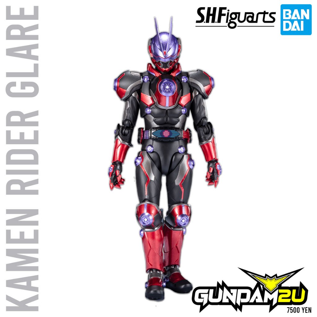 P-BANDAI SHF Kamen Rider Glare - Tamashii Nations S.H.Figuarts Masked Rider Geats Action Figure ...