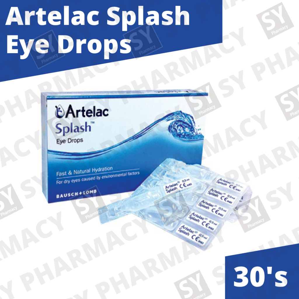 Artelac Splash Eye Drops 30x0.5ml (Exp: 10/2025) | Shopee Malaysia