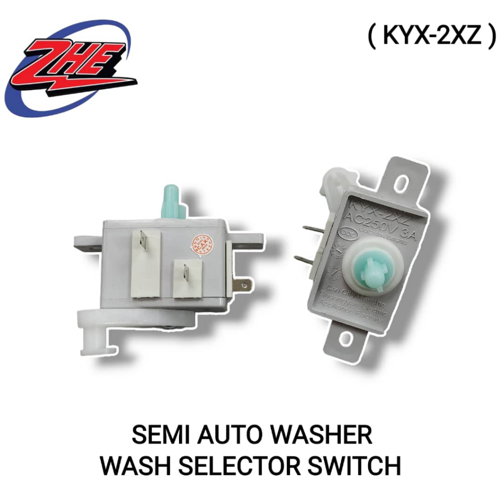 SHARP EST708 EST7015 SEMI AUTO WASHING MACHINE WASH SELECTOR SWITCH KYX-2XZ SUIS PILIH CUCI ...