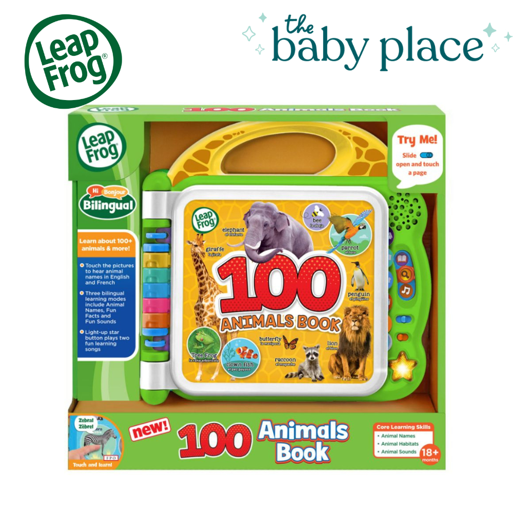 LeapFrog 100 Animals Book (Bilingual: English + Bahasa Malaysia ...