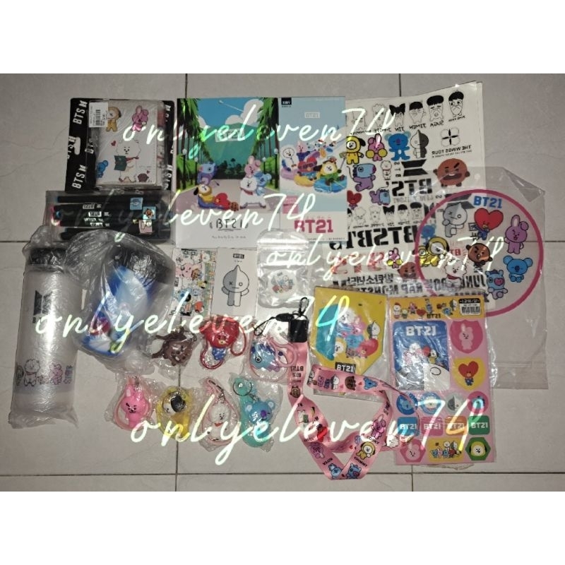 BT21 Bts Blackpink cute merch kpop set random | Shopee Malaysia