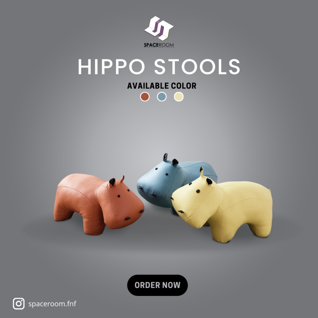 HIPPO Stool / Kids Furniture / Stool / Children Furniture/ Cute Stool ...