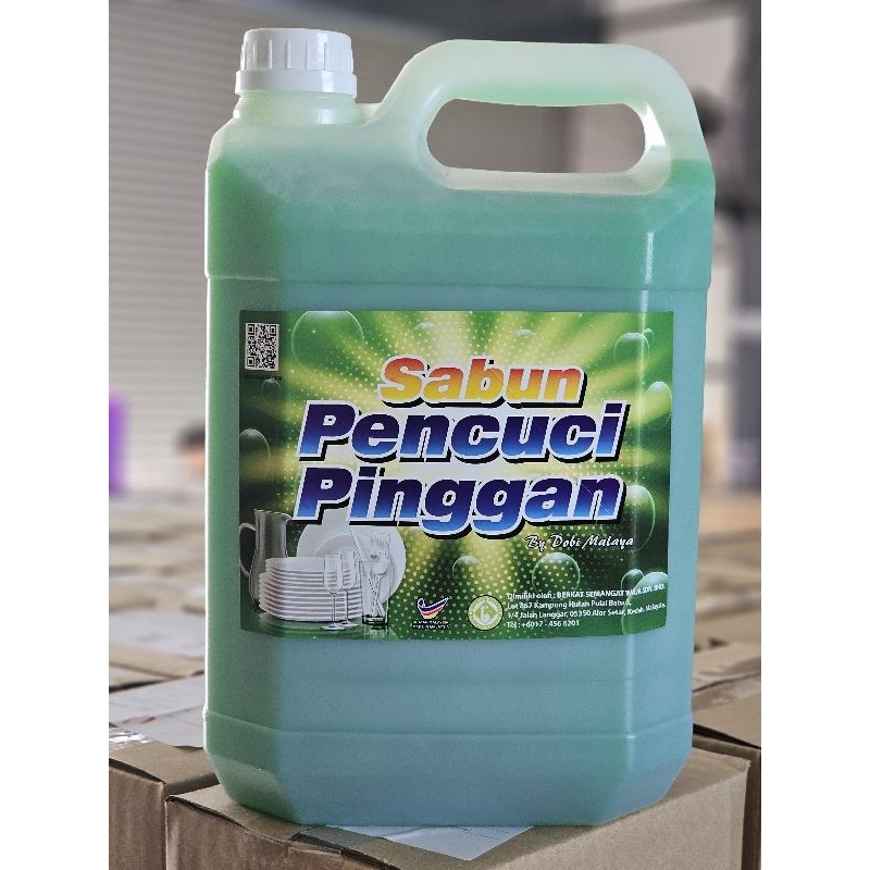 DISHWASHER 5LITER PENCUCI PINGGAN MANGKUK (RANDOM -BOTOL/SOFTPACK ...