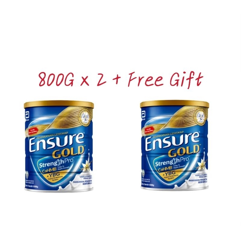Ensure Gold 800G x 2 + Free Gift | Shopee Malaysia