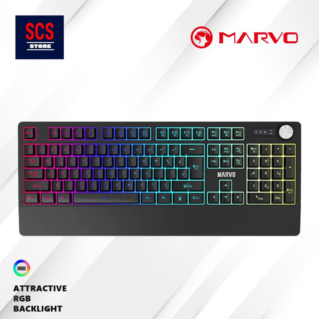 Marvo K660 Wired Membrane Gaming Keyboard | Shopee Malaysia