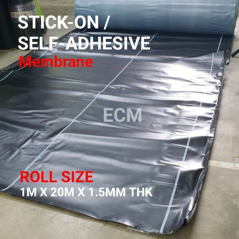 (FULL ROLL 1M X 20M) SA-15 Stick-On, Cold-Applied Self-Adhesive Bitumen ...