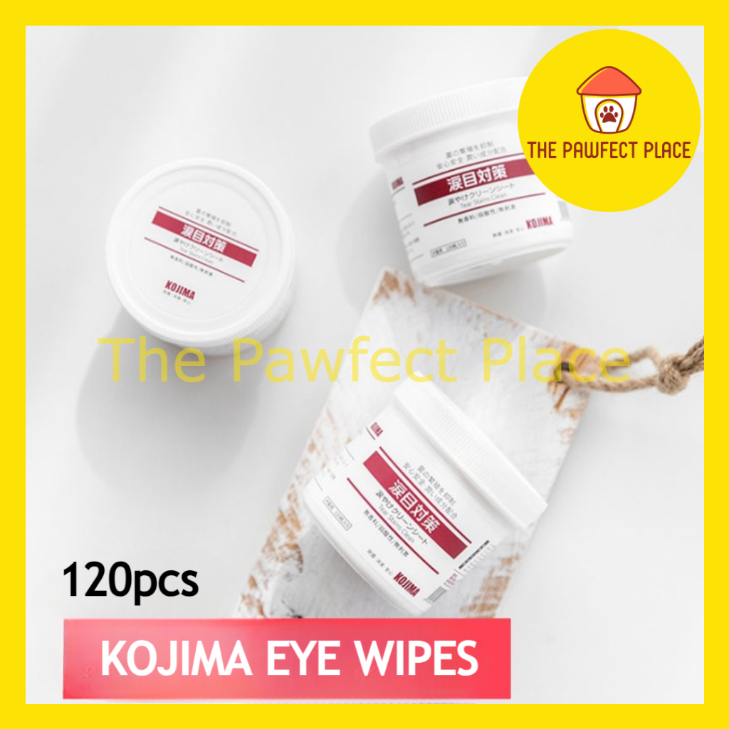 Kojima Pet Eyes Wet Tissue Pet Wipe Tisu Kucing Lap Mata Tear Stains ...