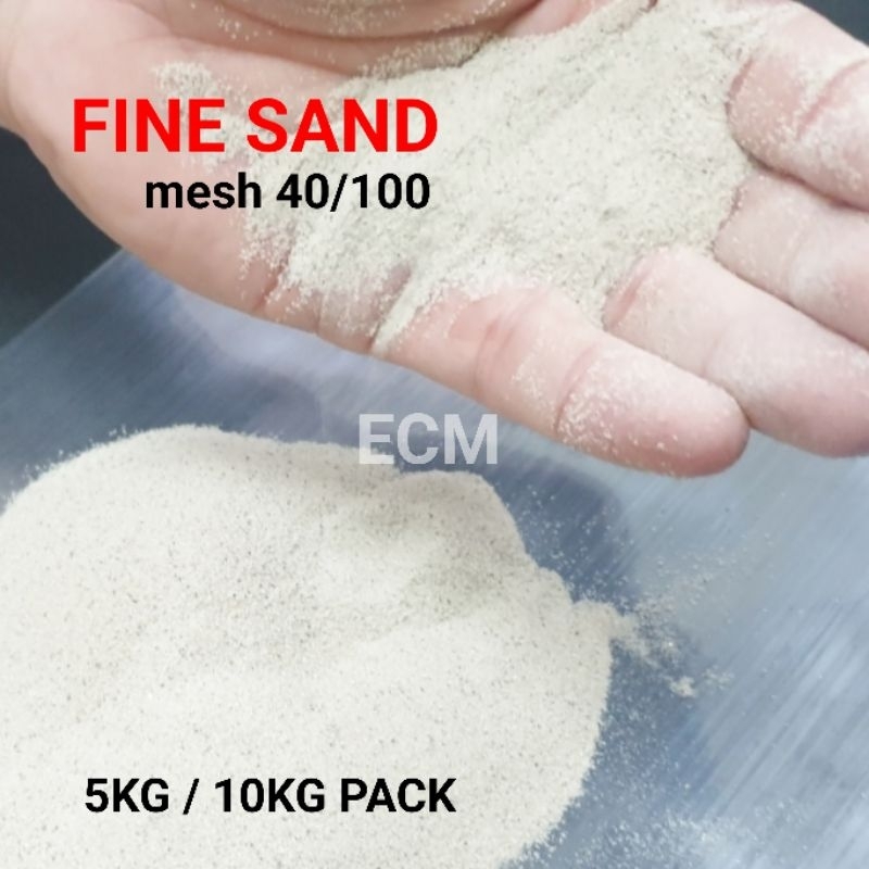 WASH FINE SAND FOR NATURAL PLASTER & CEMENT USE (10KG / 5KG PACK ...