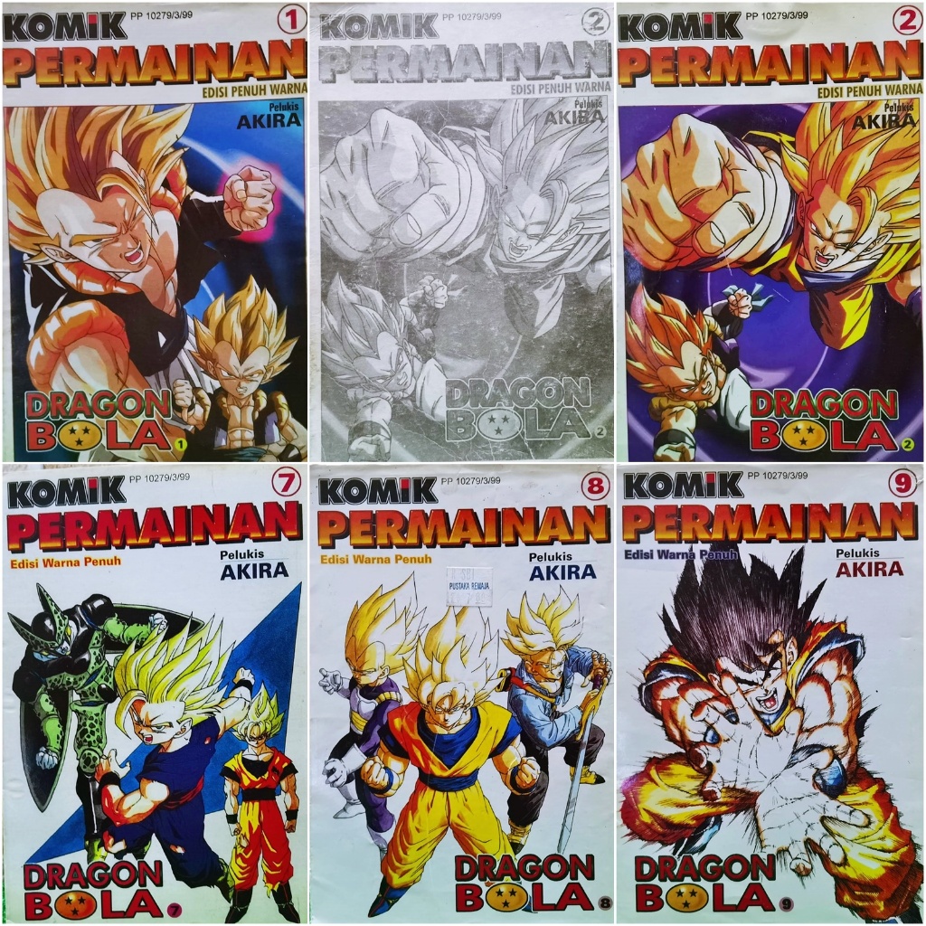 PRELOVED 』Komik Berwarna "Dragon Ball" Komik Permainan (Good Eight Corp) Karya Akira Toriyama ...