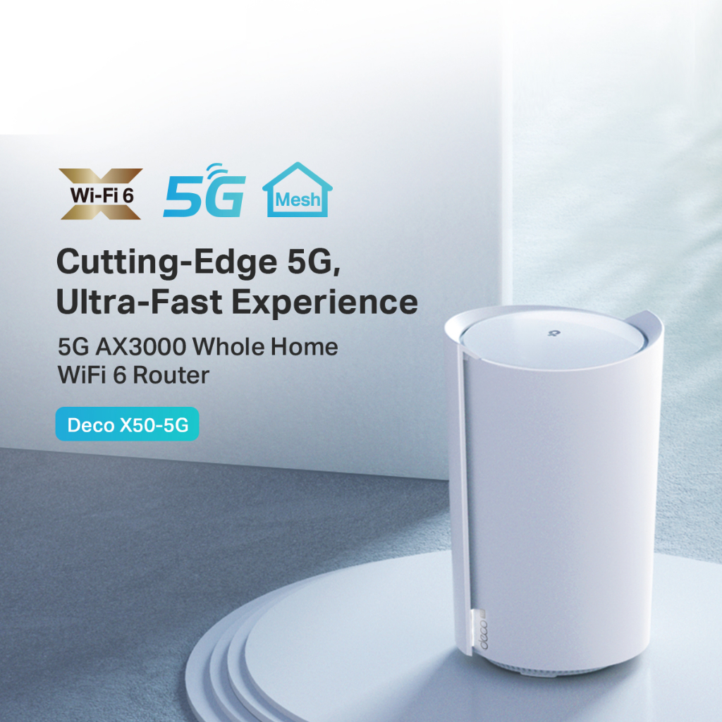 TP-Link Deco X50 5G SIM Mesh Modem Router WiFi 6 AX3000 4G/3G ...
