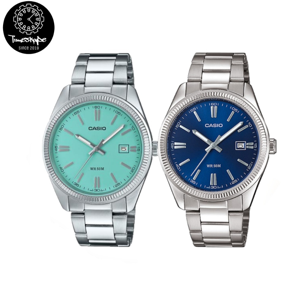 CASIO MTP-1302PD-2A2 / MTP1302PD-2A2 / MTP1302PD-2A Stainless Steel ...