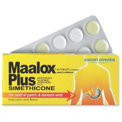 MAALOX PLUS CHEWABLE 25MG TAB 10'S | Shopee Malaysia
