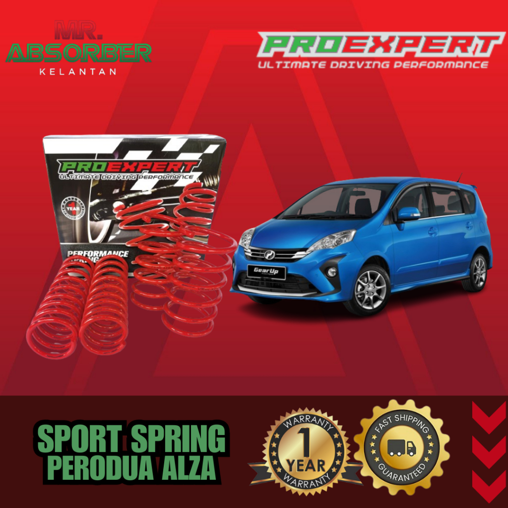 Perodua Alza Combo spring sport/Absorber heavy duty pro expert ...