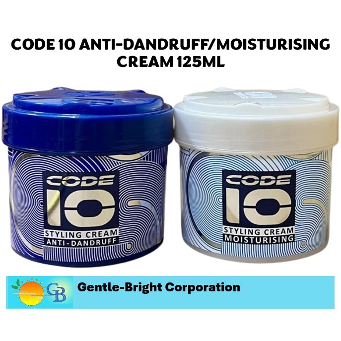 Code 10 Anti-Dandruff/Moisturising Cream 125ml | Shopee Malaysia