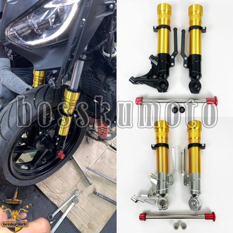 XMAX V1 V2 FORK OUTER COVER TUBE FRONT SHOCK FOR GP4 CALIPER | Shopee ...