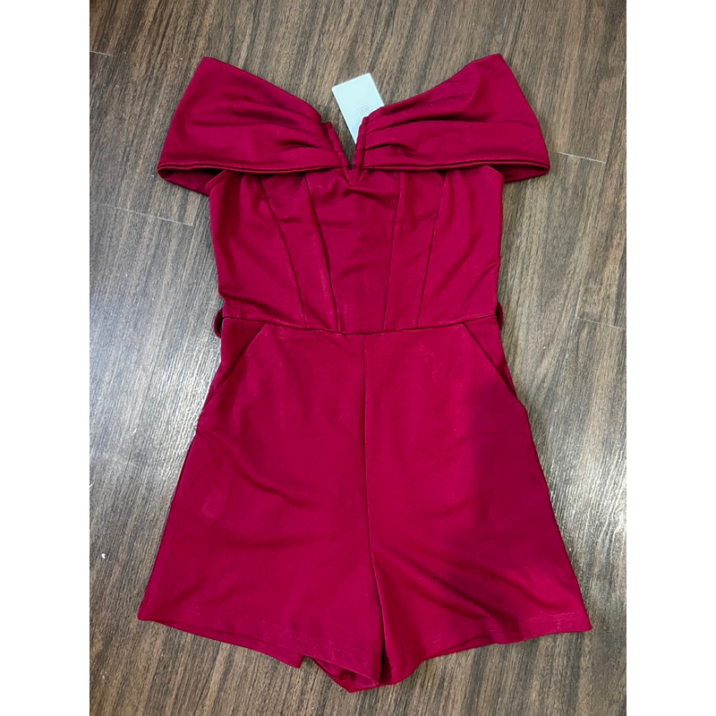 Brand new Local Brand EXCLUSIVE Jumpsuit/全新一字肩连体裤 | Shopee Malaysia