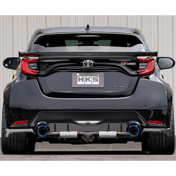GR YARIS - HKS Super Turbo Muffler Cat Back SUS304 Exhaust Toyota GR YARIS / PN: 31029-AT006 ...