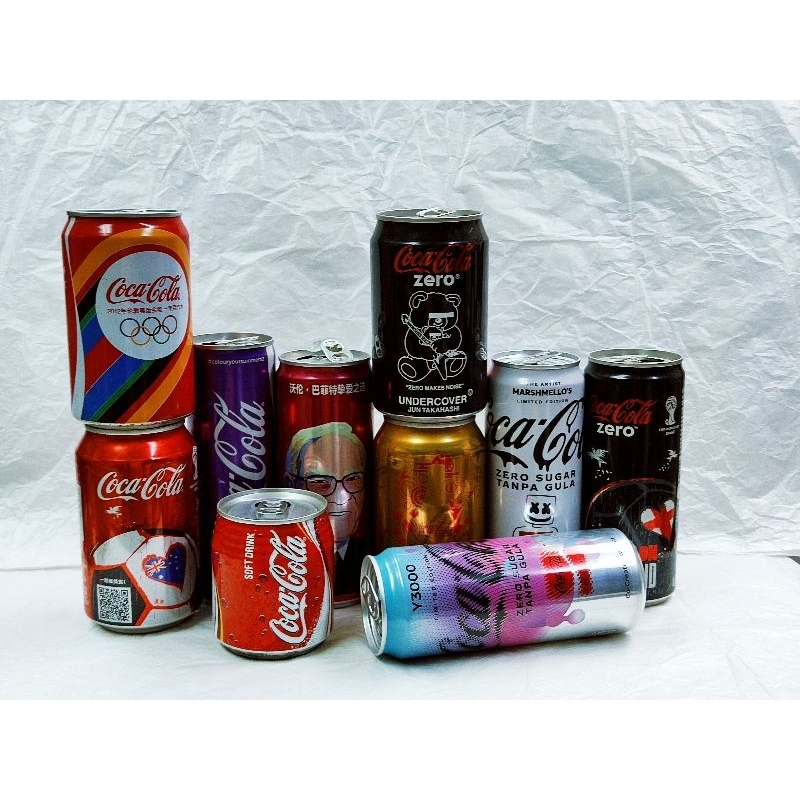 [EXPIRED] CLASSIC COCA-COLA COKE ZERO LIGHT FULL & EMPTY CAN | Shopee ...
