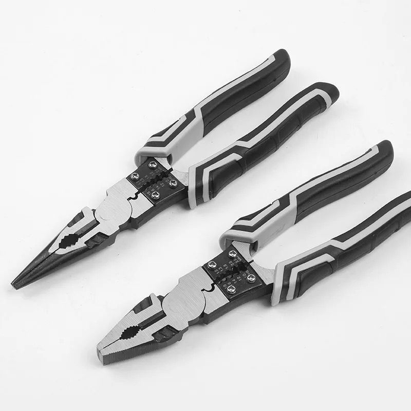 9"steel wire plier Multifunctional Universal Diagonal Plier Needle Nose Plier Universal Wire ...