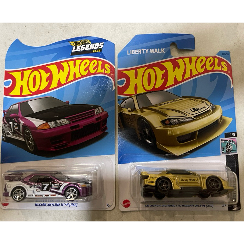 Hot Wheels Legends Tour R32 + LBWK Silvia S15 | Shopee Malaysia