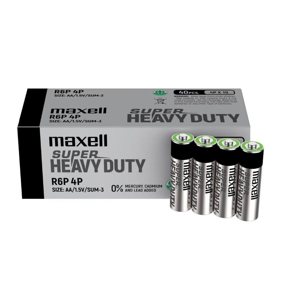 Batttery Maxell AA /AAA Super Heavy Duty 40 PCS And 40 PCS Mitsubishi ...