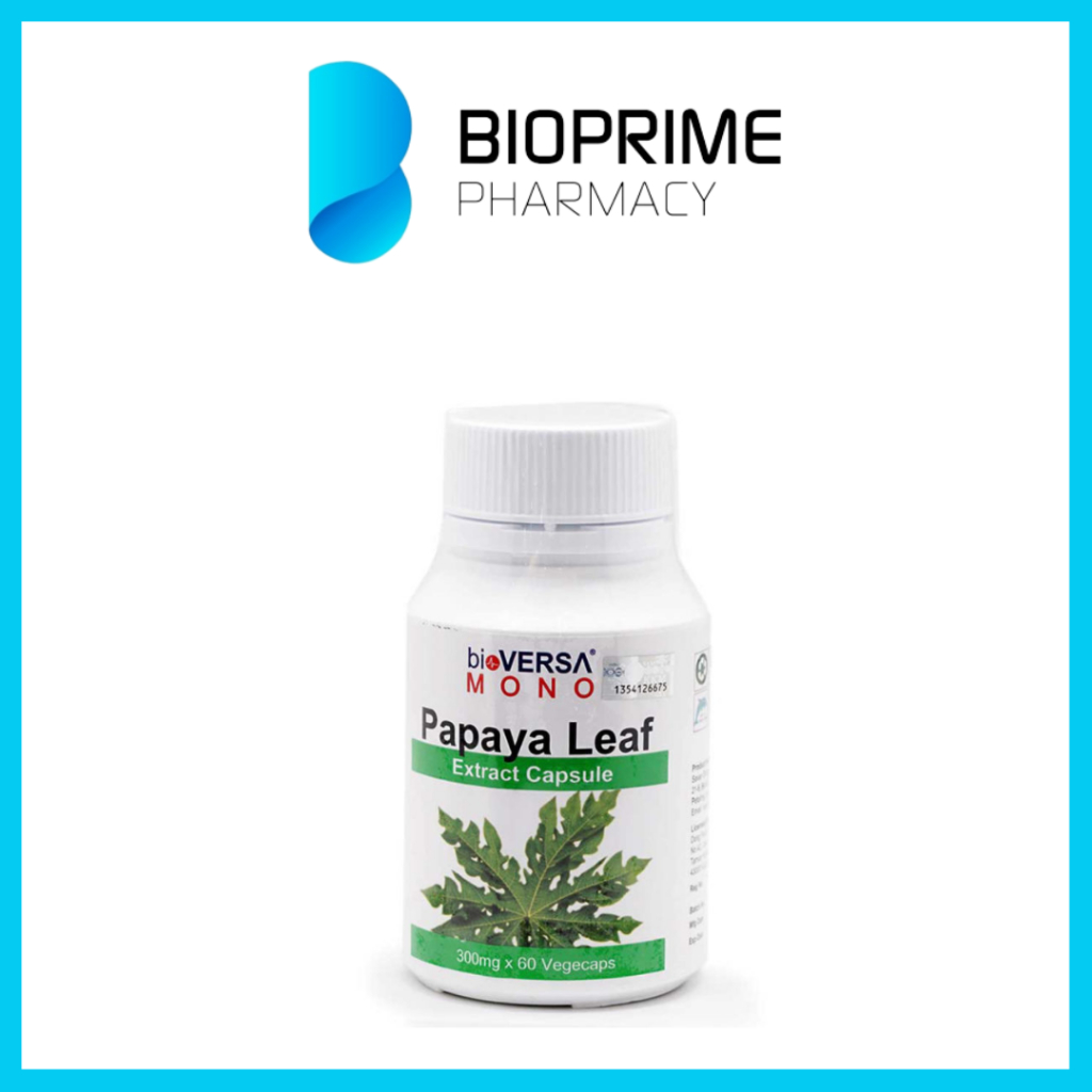 Bioversa Mono Papaya Leaf 60s | Dengue Fever | Shopee Malaysia